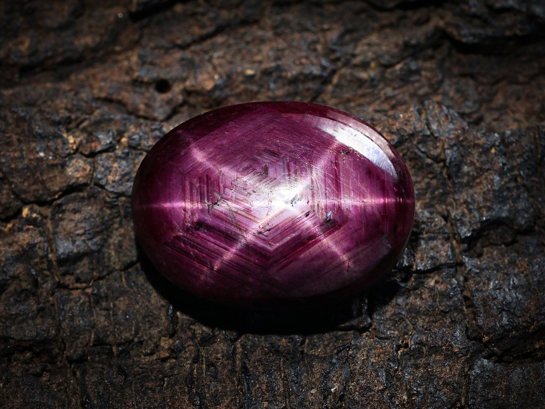 AAA QUALITY! Star Ruby,natural Star Ruby,handmade Star Ruby,loose Star ...