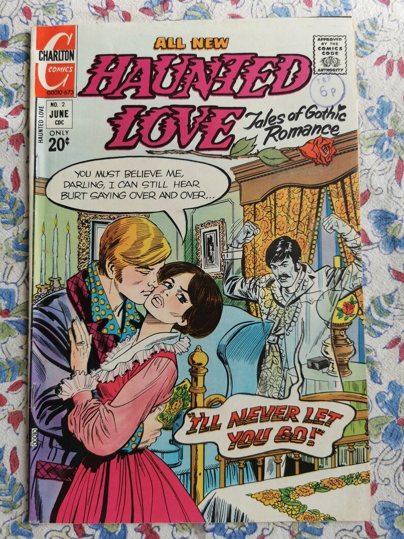 All New Haunted Love Tales of Gothic Romance Comic 2 June 1973 Charlton ...