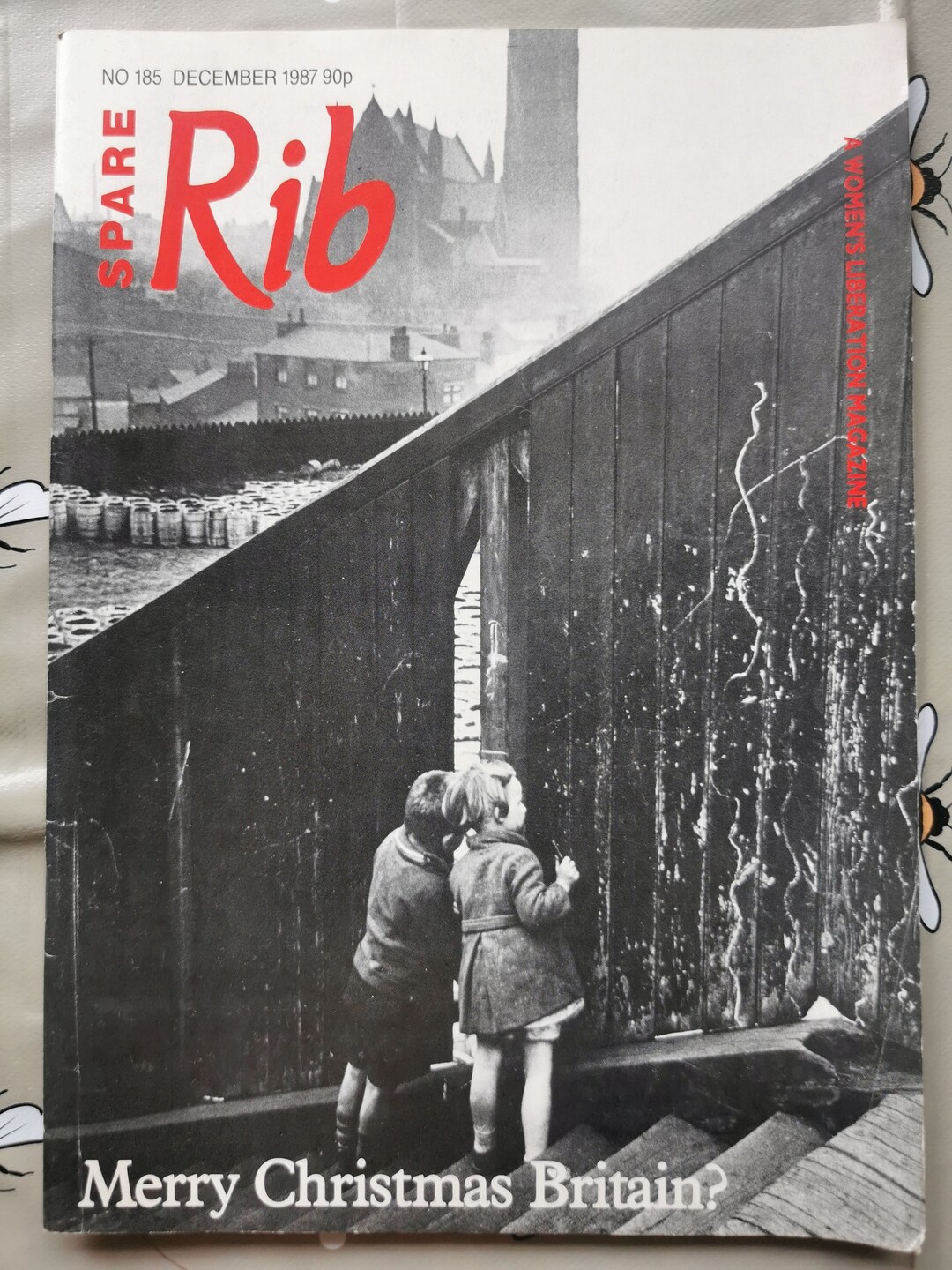 Spare Rib 185 December 1987 Vintage Feminist Female Liberation Magazine ...