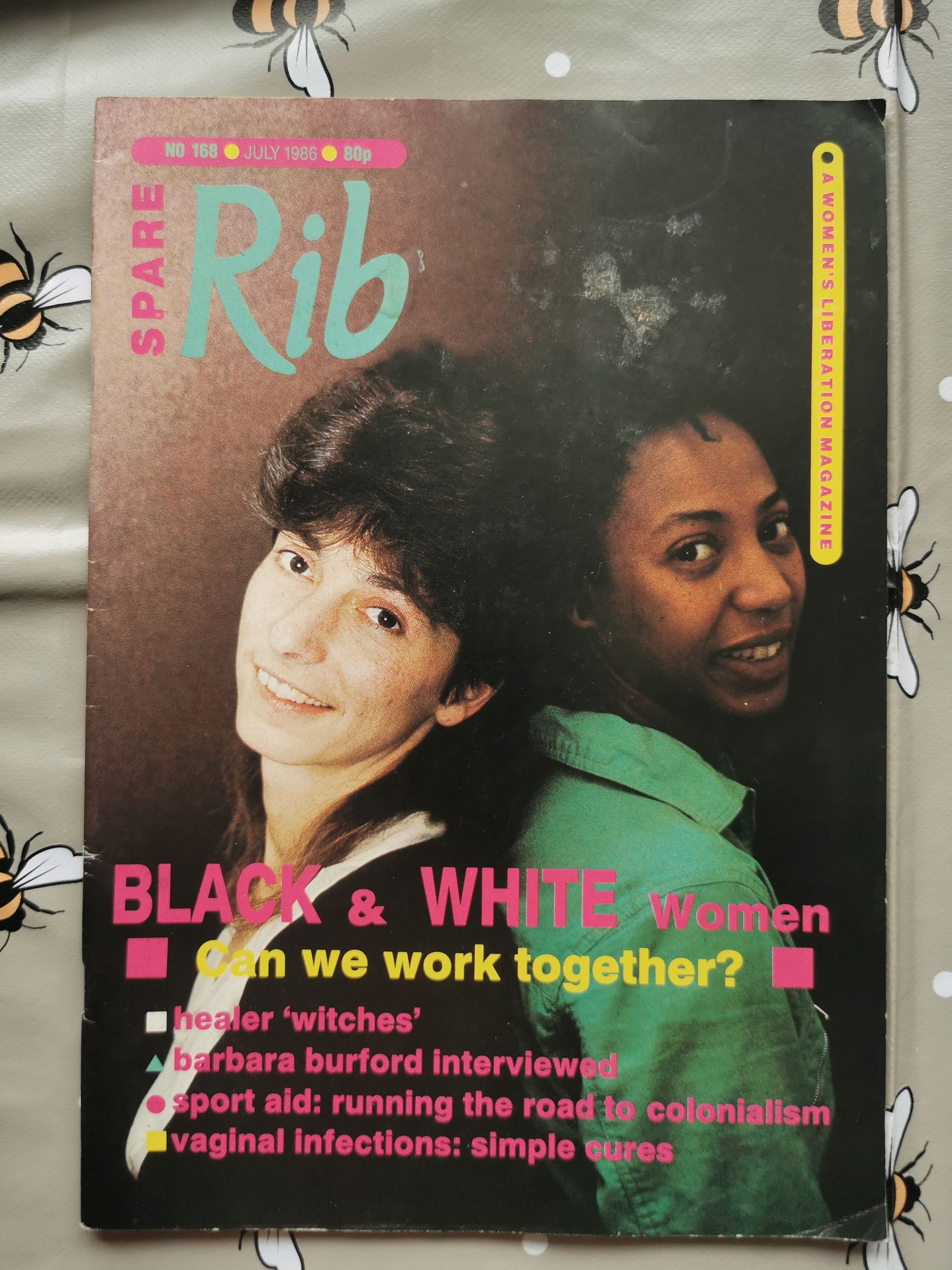 Spare Rib #168 July 1986 Vintage Feminist Female Liberation Magazine ...