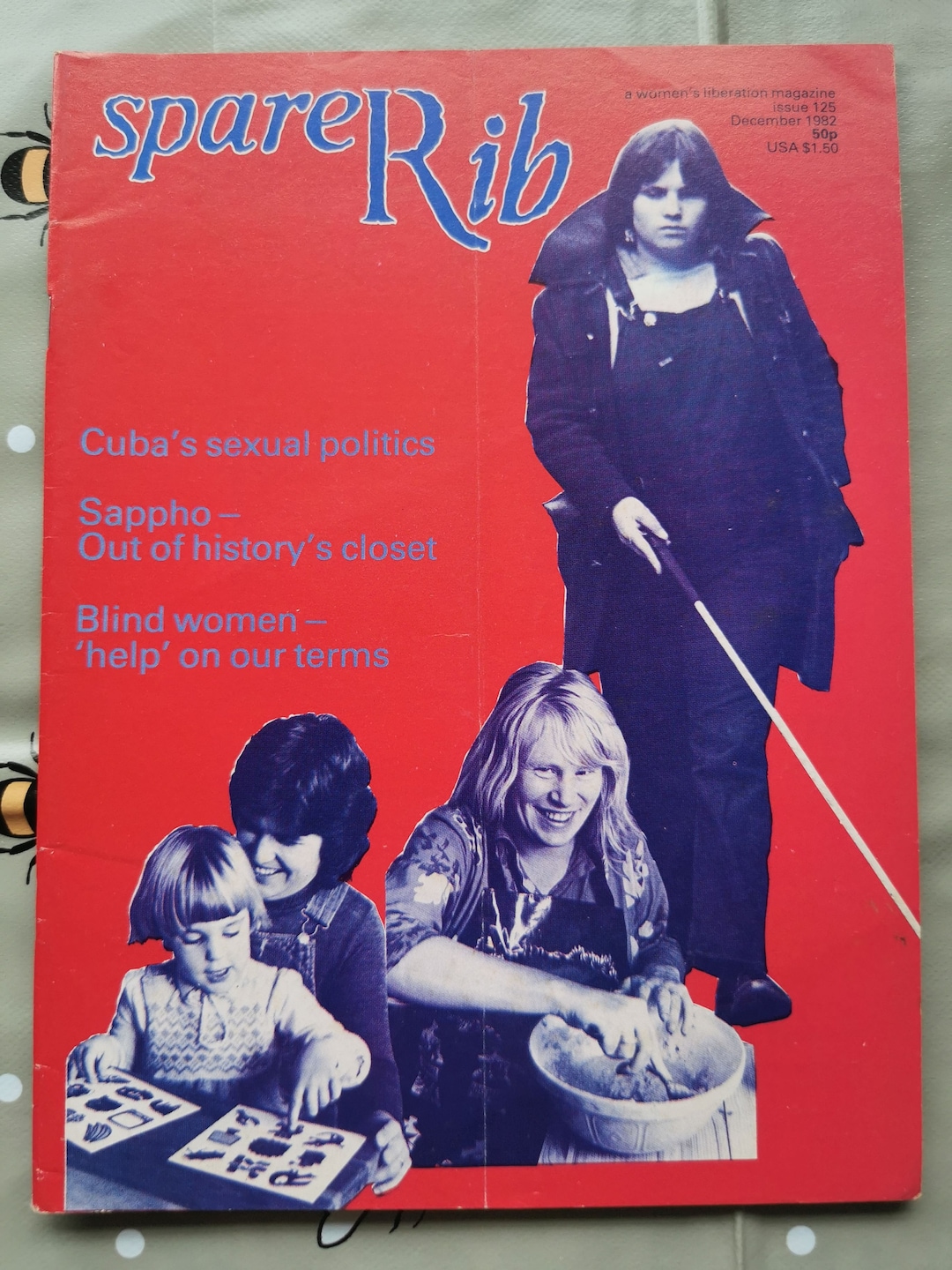 Spare Rib December 1982 Vintage Feminist Female Liberation Magazine ...