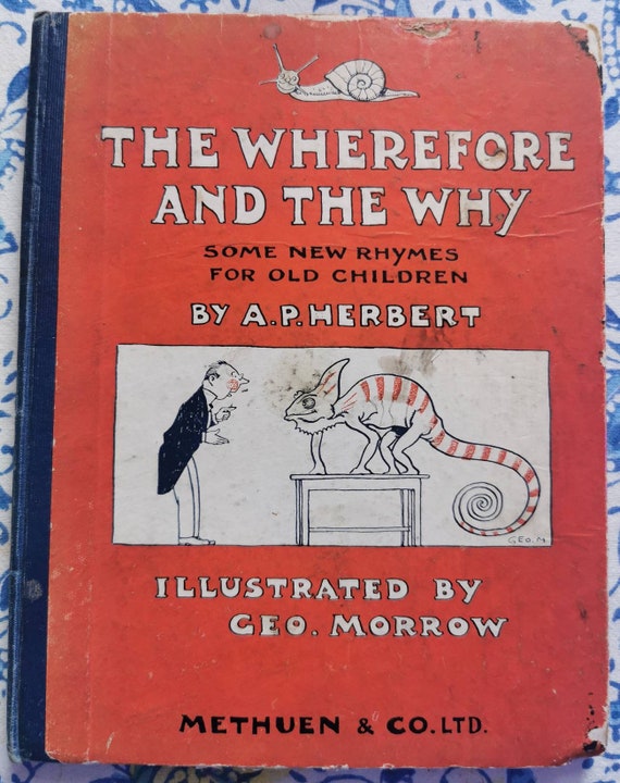 The Wherefore and the Why Some New Rhymes for Old Children - Etsy
