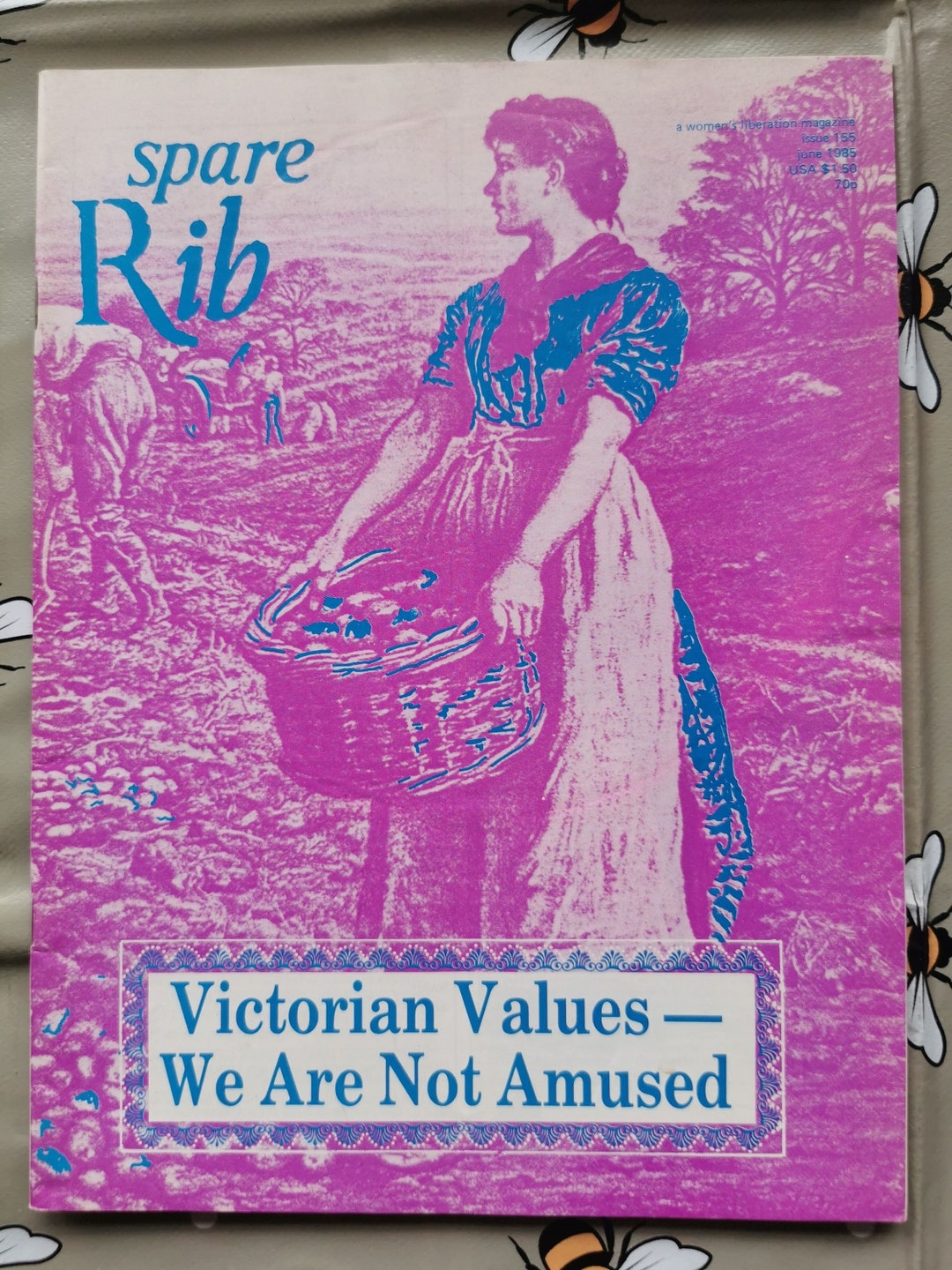 Spare Rib #155 June 1985 Vintage Feminist Female Liberation Magazine ...