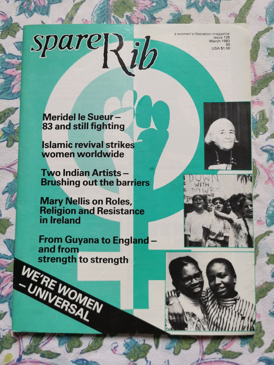 Spare Rib March 1983 #128 Vintage Feminist Female Liberation Lesbian ...