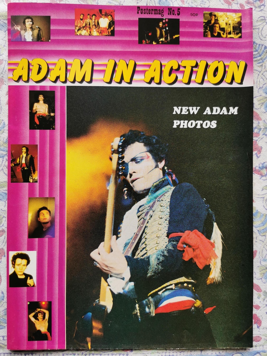 Adam in Action Poster Mag No. 5 Vintage Adma and the Ants 1980s Poster ...
