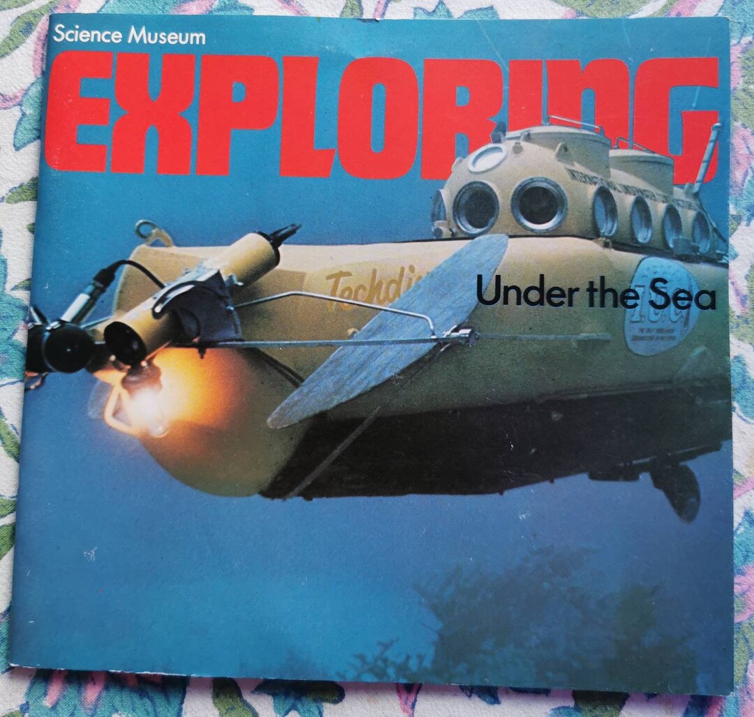 Science Museum Exploring. Under the Sea. 1977 UK Book Space - Etsy