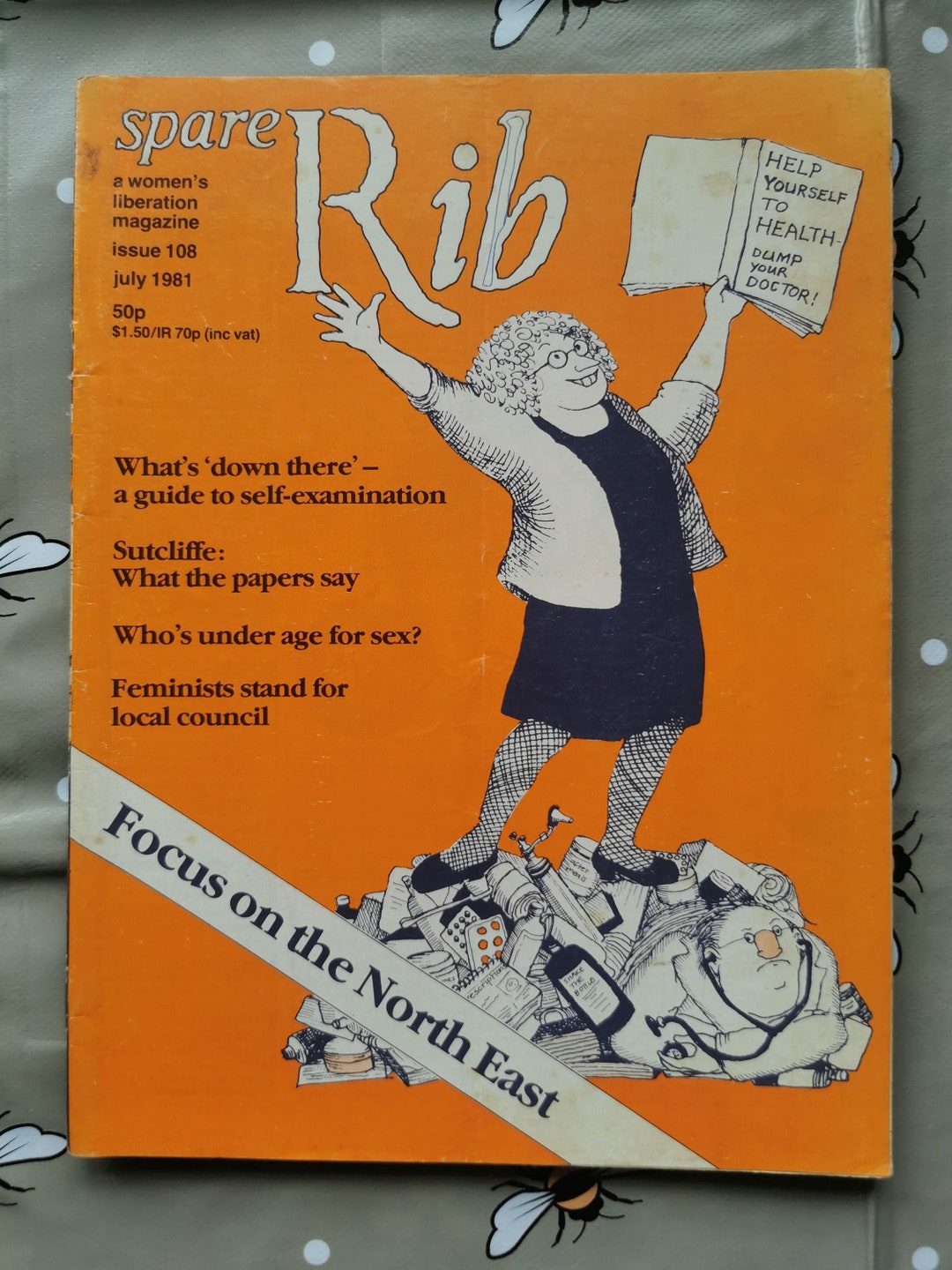 Spare Rib 108 July 1981 Vintage Feminist Female Liberation Magazine ...