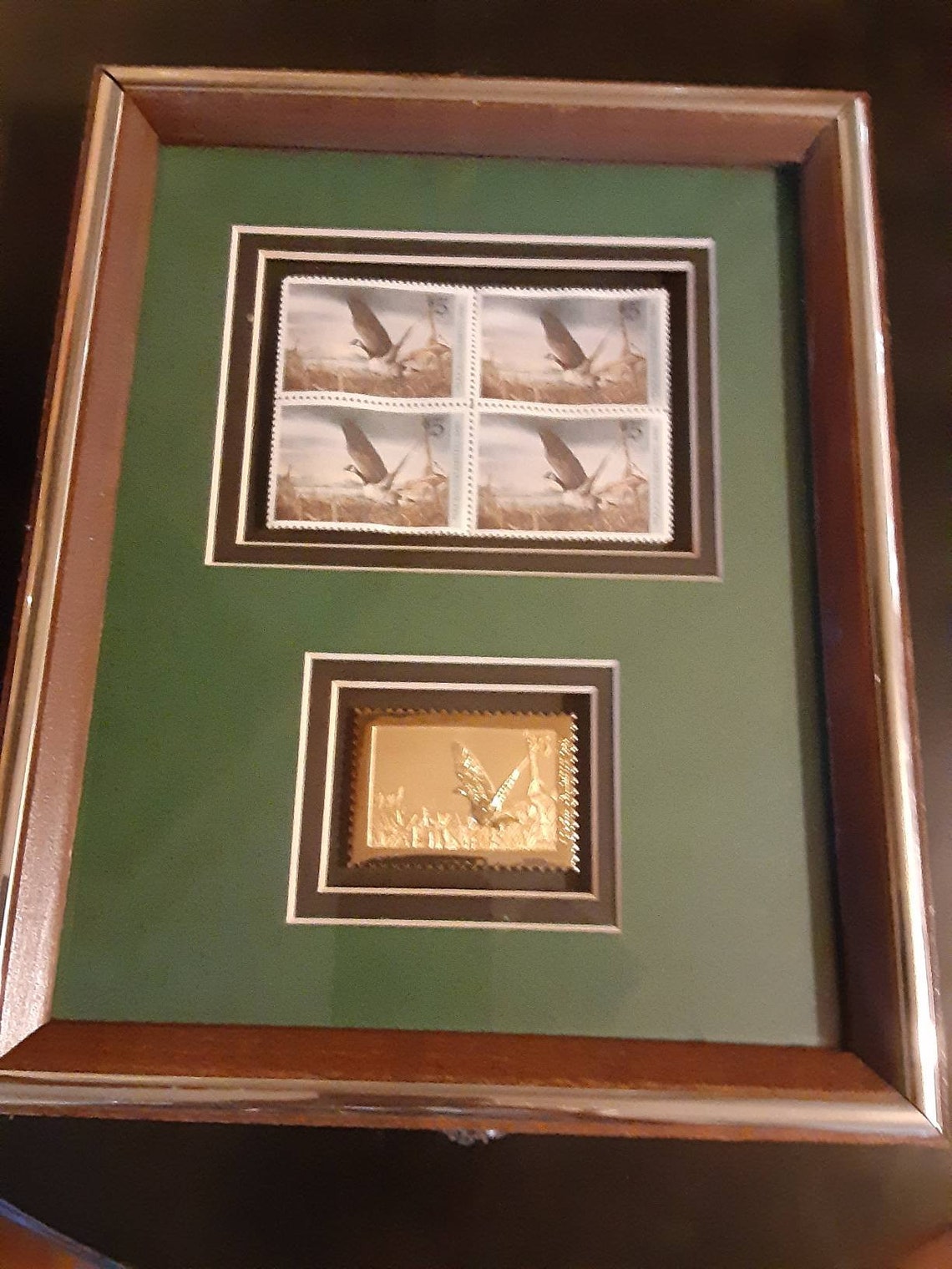 Ducks unlimited framed duck stamps 1990 | Etsy
