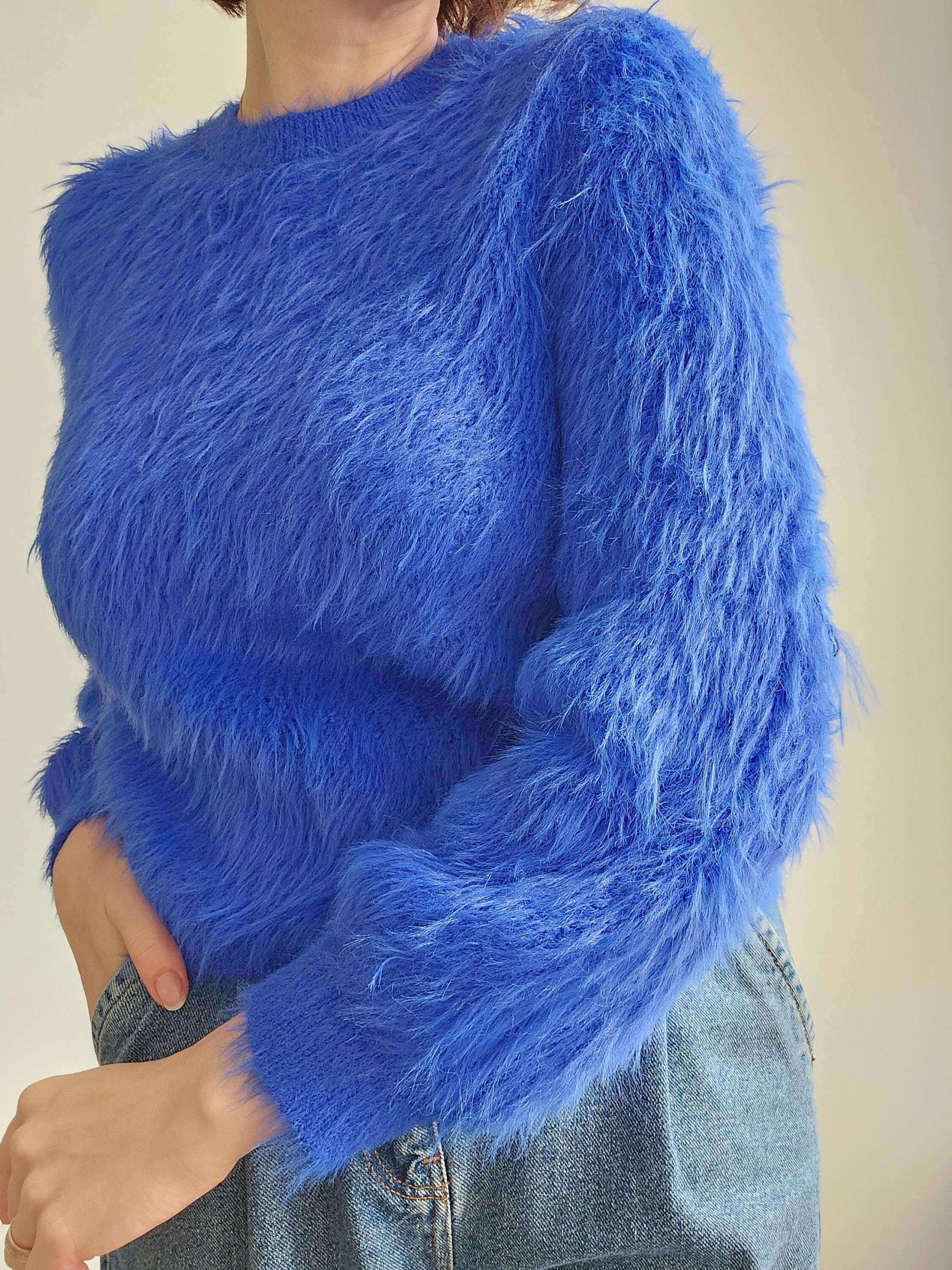 Vintage Fluffy Sweater (not Angora or Mohair) - Etsy