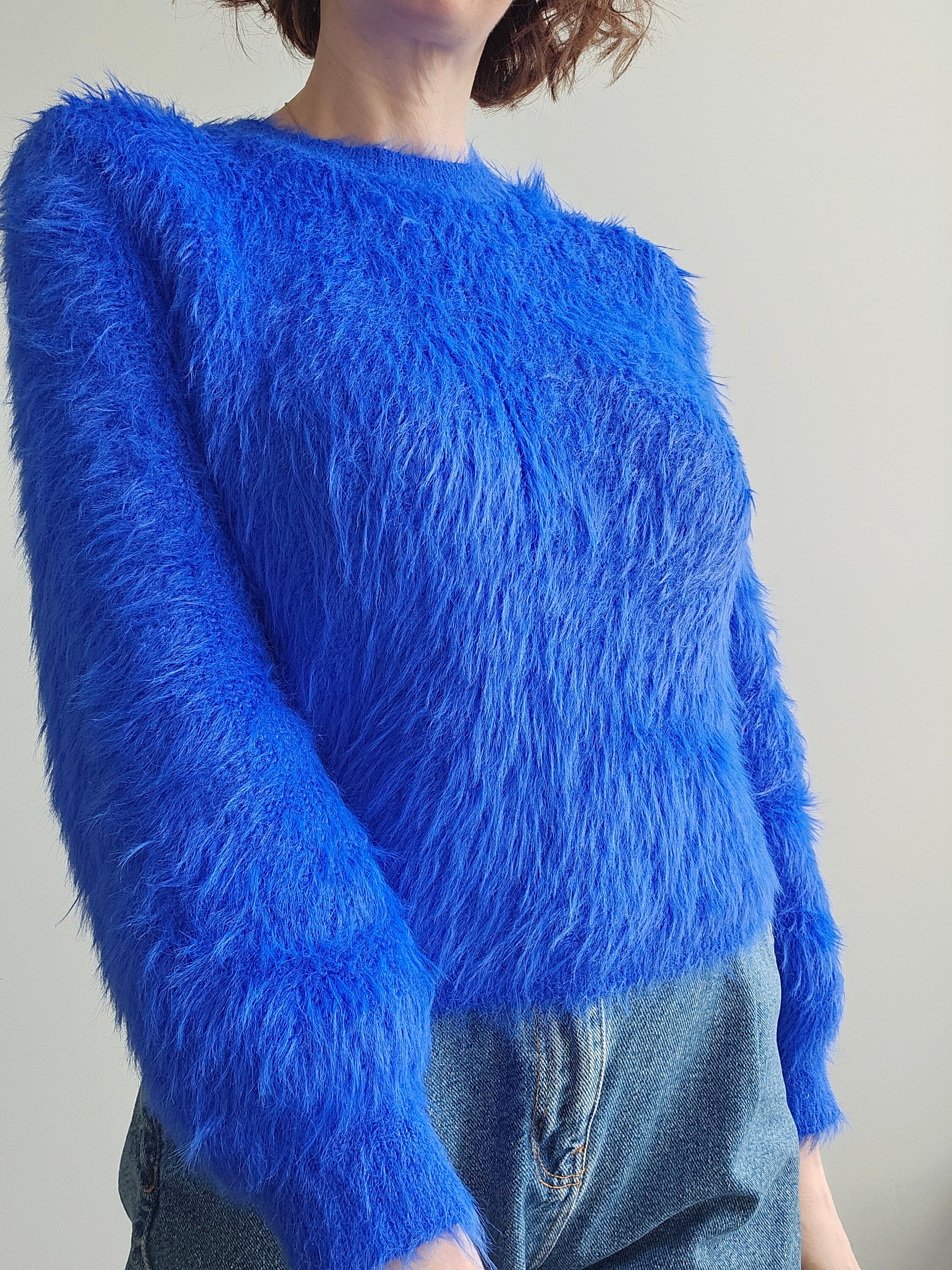 Vintage Fluffy Sweater (not Angora or Mohair) - Etsy