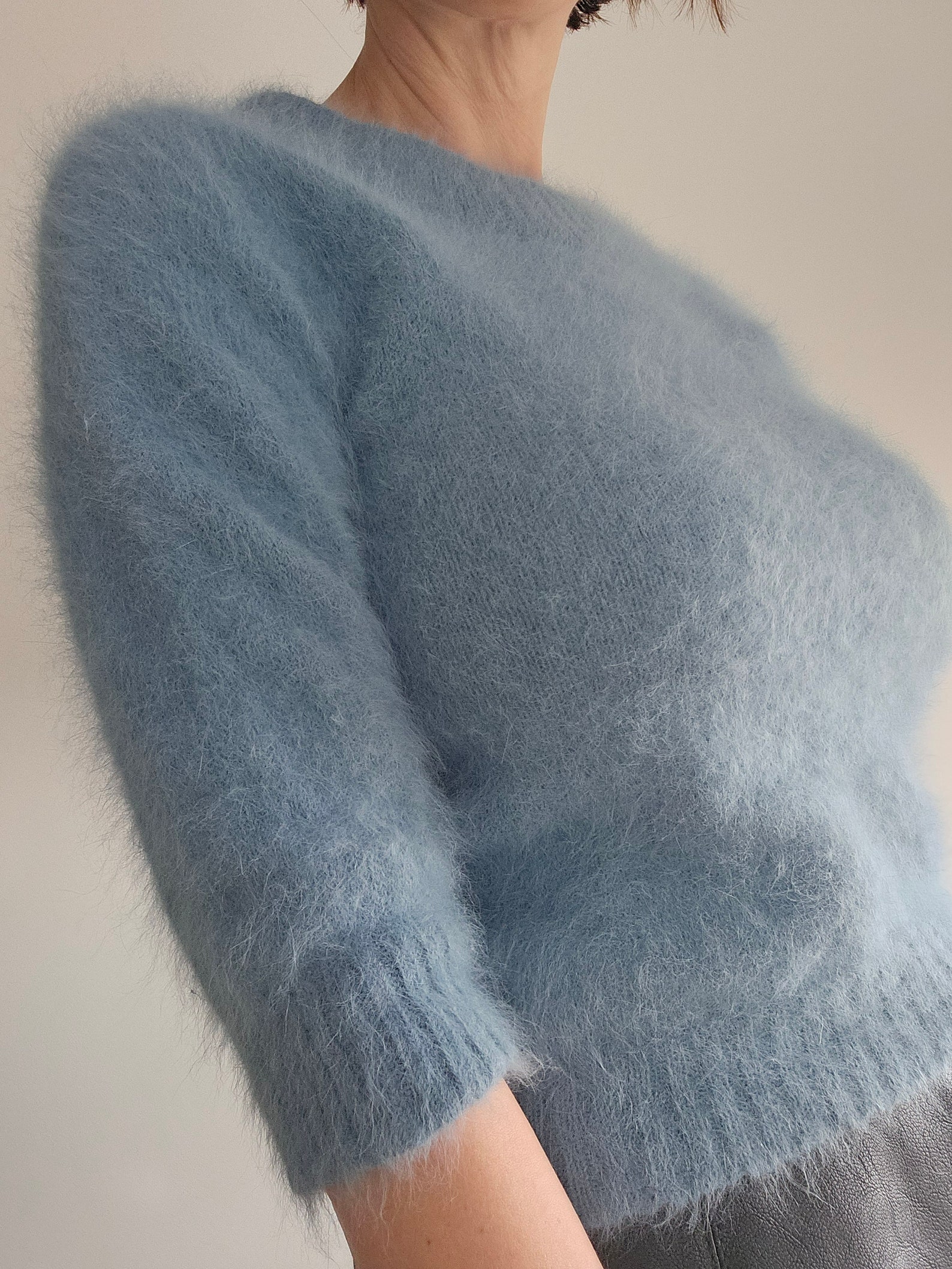 Vintage Angora Sweater - Etsy