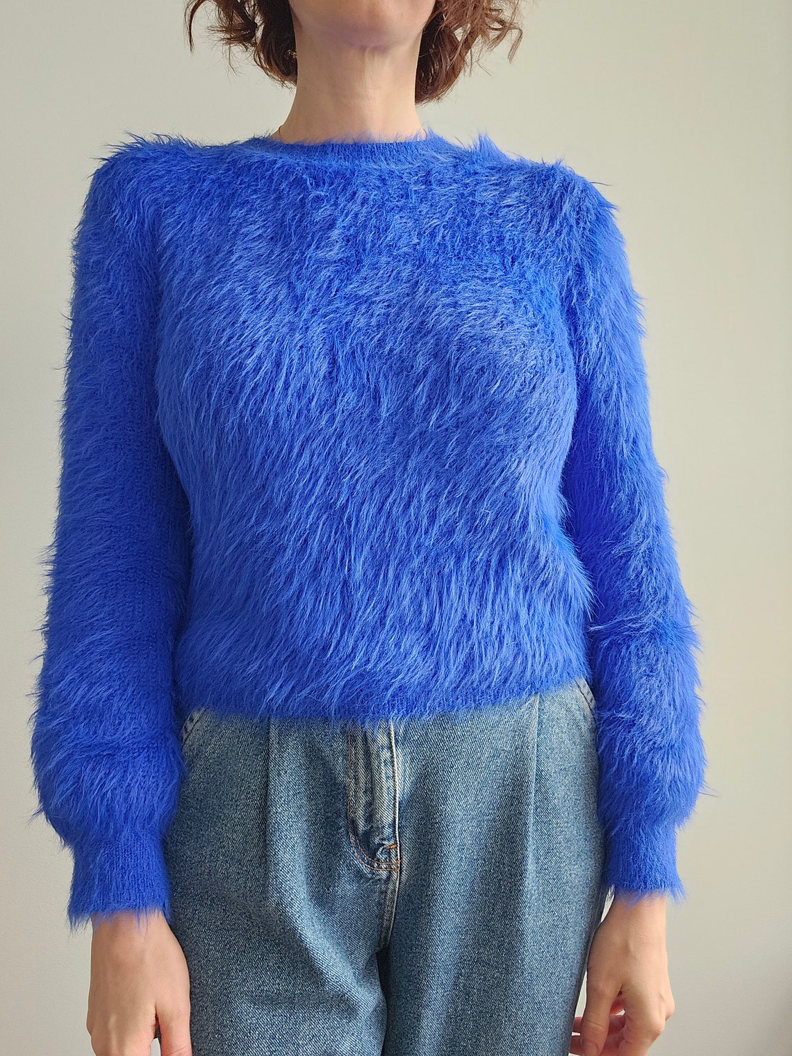 Vintage Fluffy Sweater (not Angora or Mohair) - Etsy
