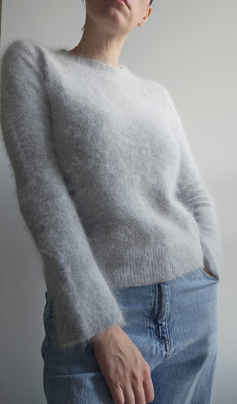 Vintage Angora Sweater - Etsy