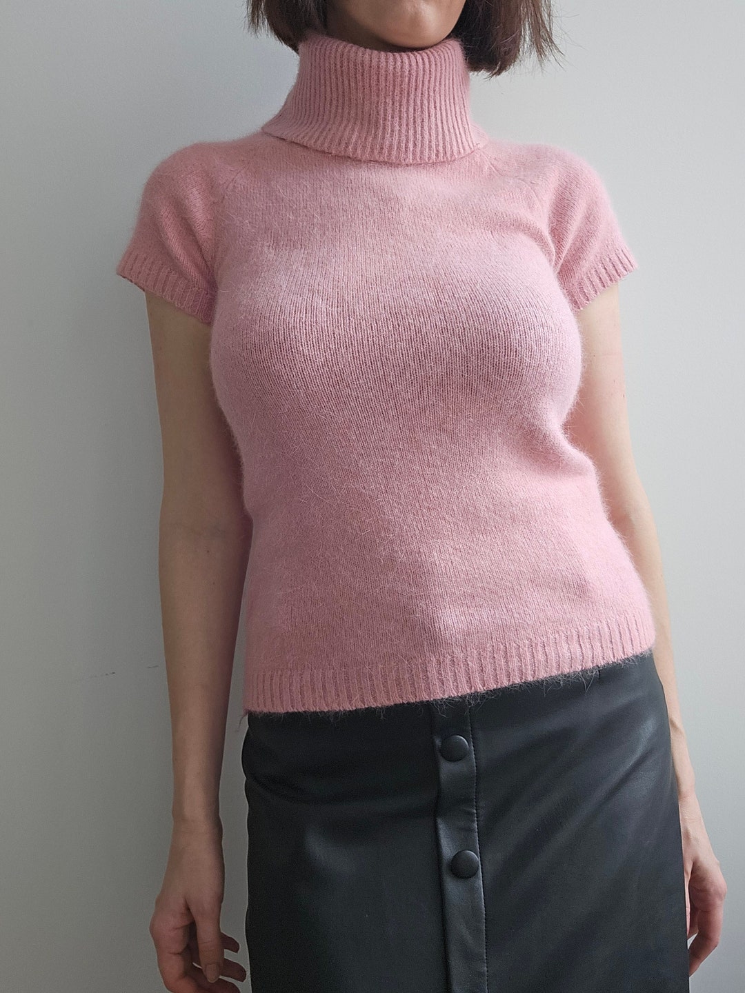Vintage 60% Angora Sweater - Etsy