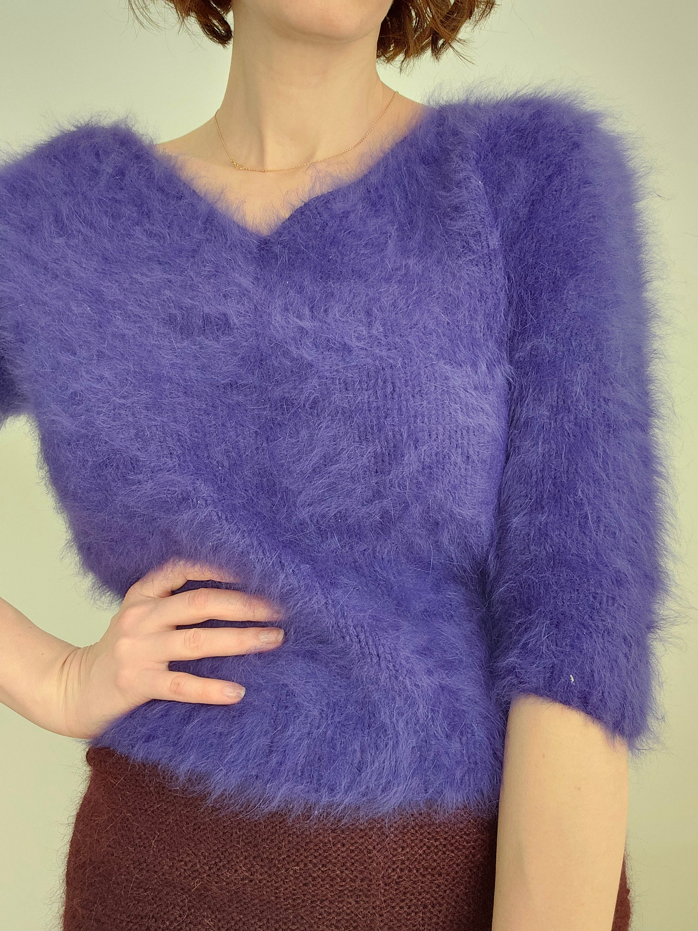 Amazing Fluffy Angora Sweater - Etsy