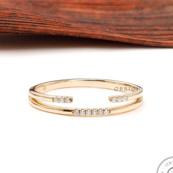 Open Wedding Band - Etsy