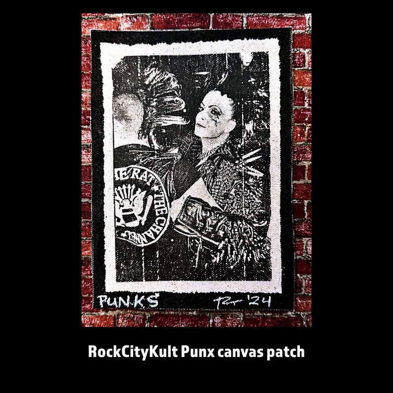 Punk Rock Canvas Patches Boston and NY Punk and Hardcore Rock and Roll ...