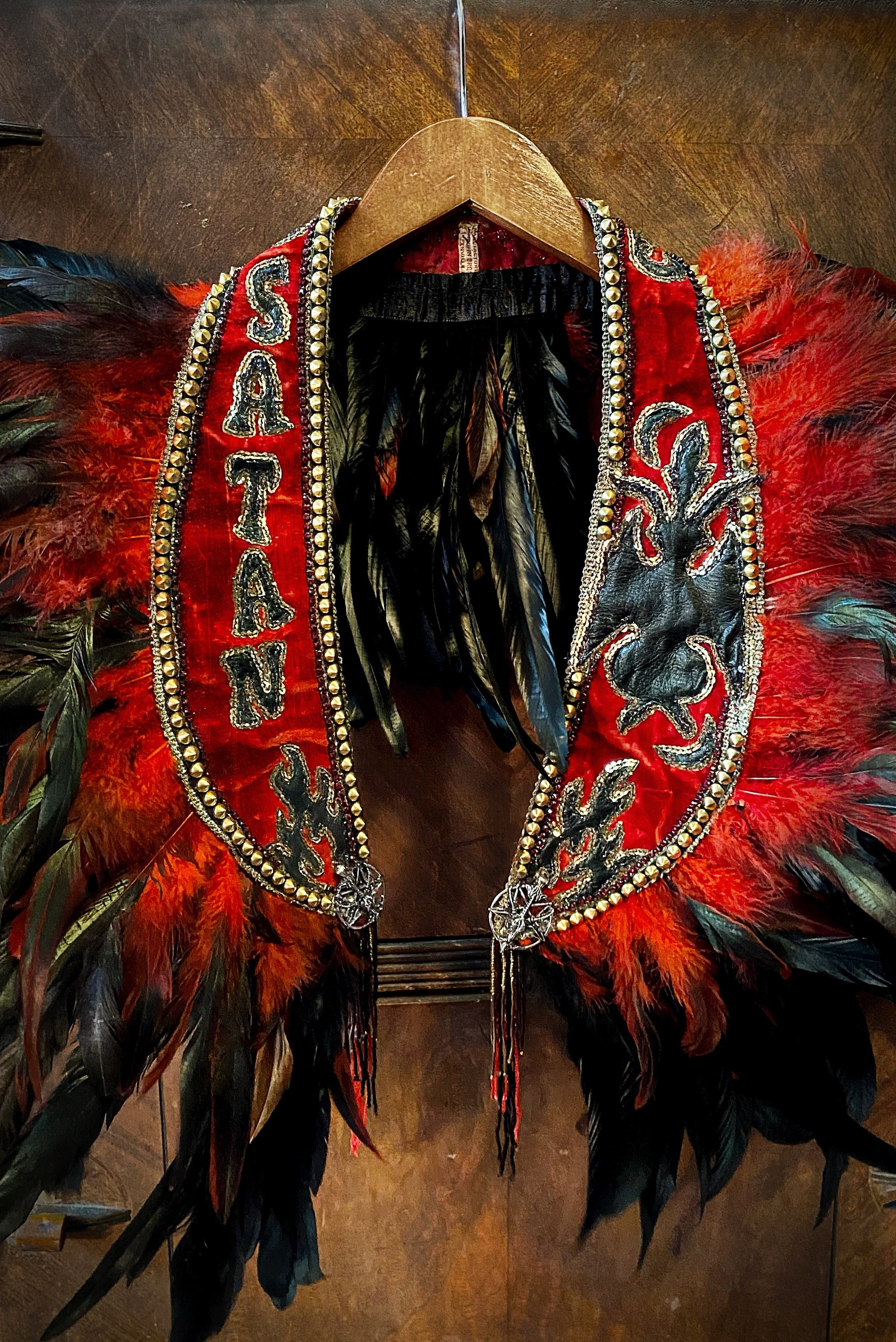 Hail Satan! Baphomet Themed Glamorous One of a Kind Hand Crafted ...