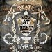 Hand Sewn Embellished Denim Jacket: Gothic Skeleton Biker Style - Etsy