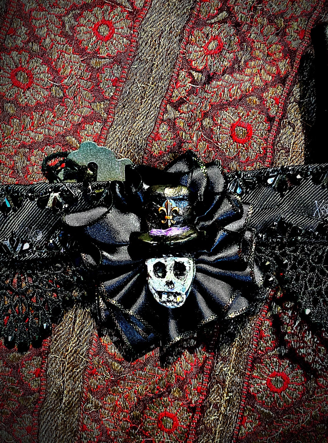 Glamorous Shabby Chic Handcrafted Nola Voodoo Inspired Folk Art ...