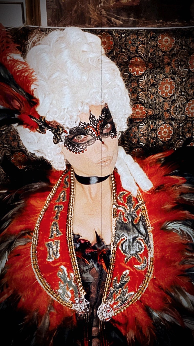 Hail Satan! Baphomet Themed Glamorous One of a Kind Hand Crafted ...