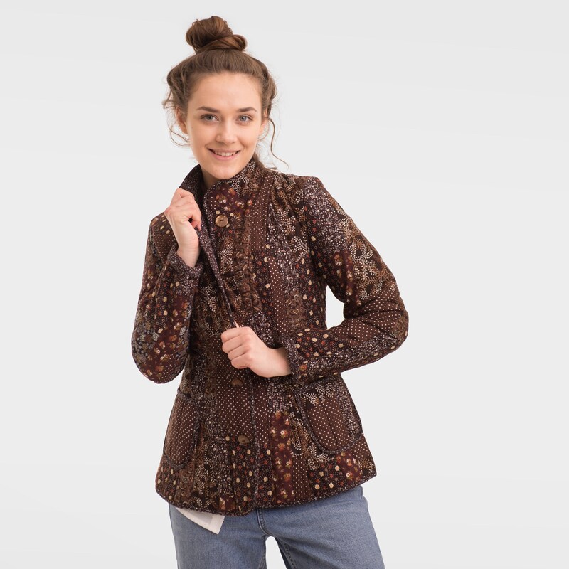 Patchwork Jacket - Etsy