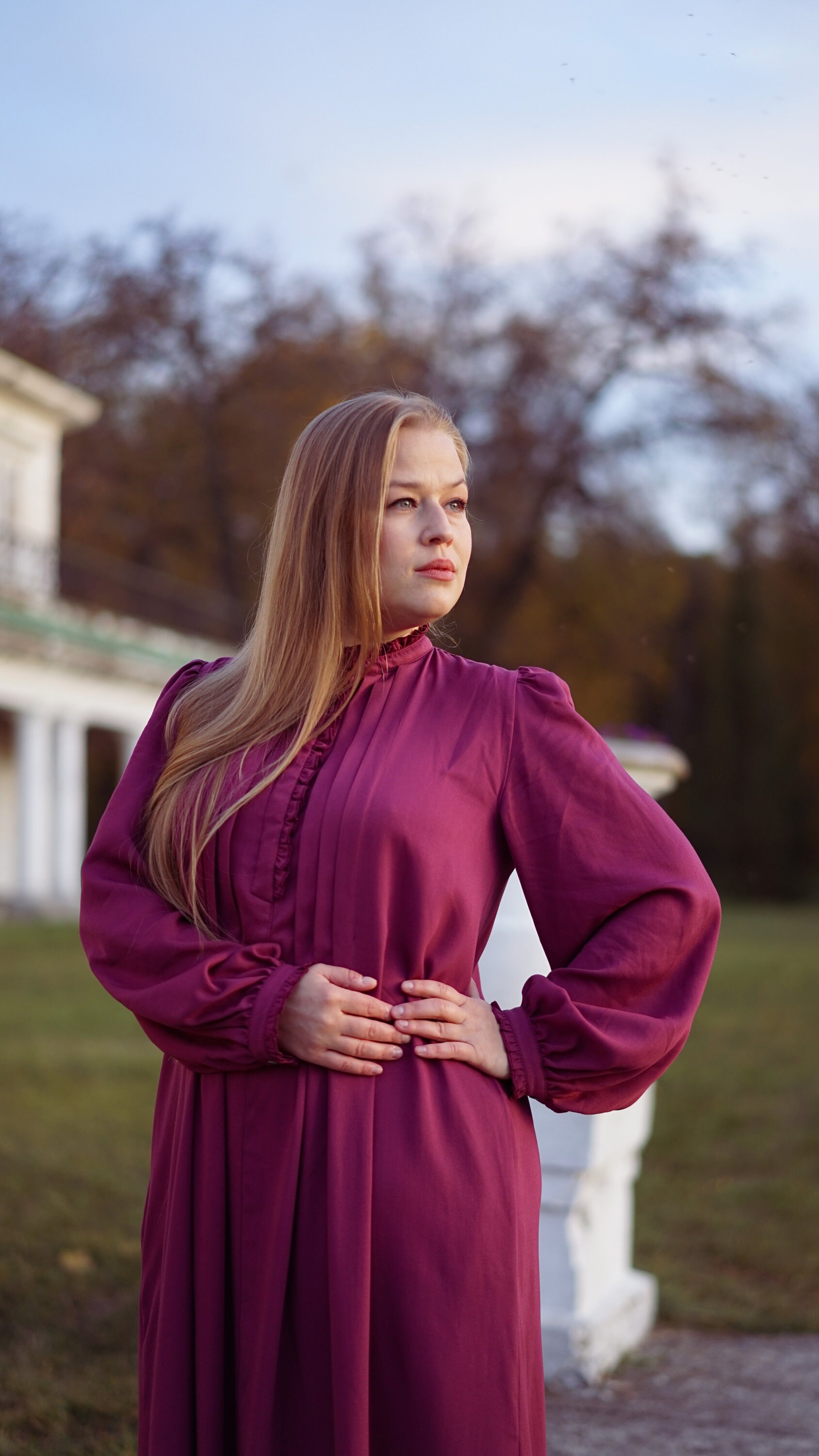 Midi Gothic Dress, Dark Cherry Goth Dress, Victorian Lolita Goth Dress ...