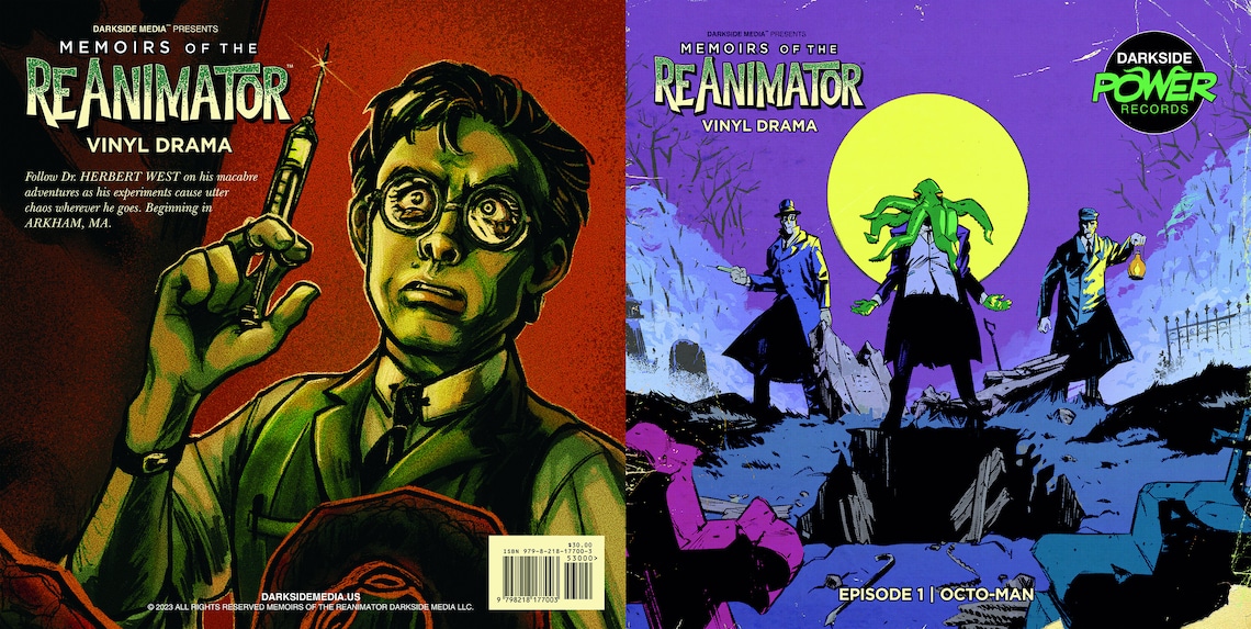 MEMOIRS of the Reanimator Vinyl Drama LP - Etsy