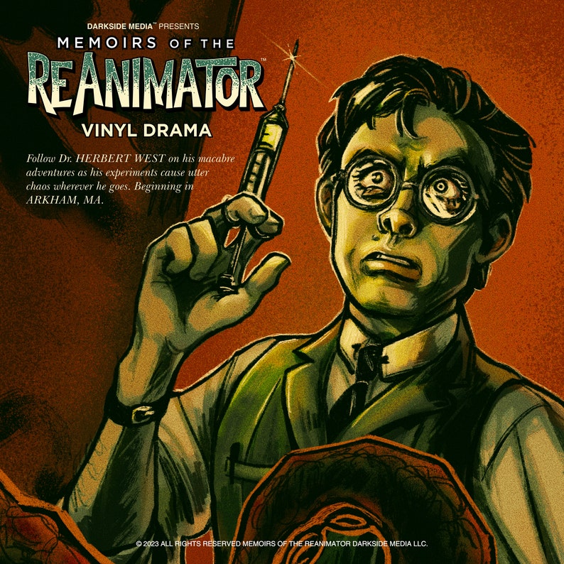 MEMOIRS of the Reanimator Vinyl Drama LP - Etsy