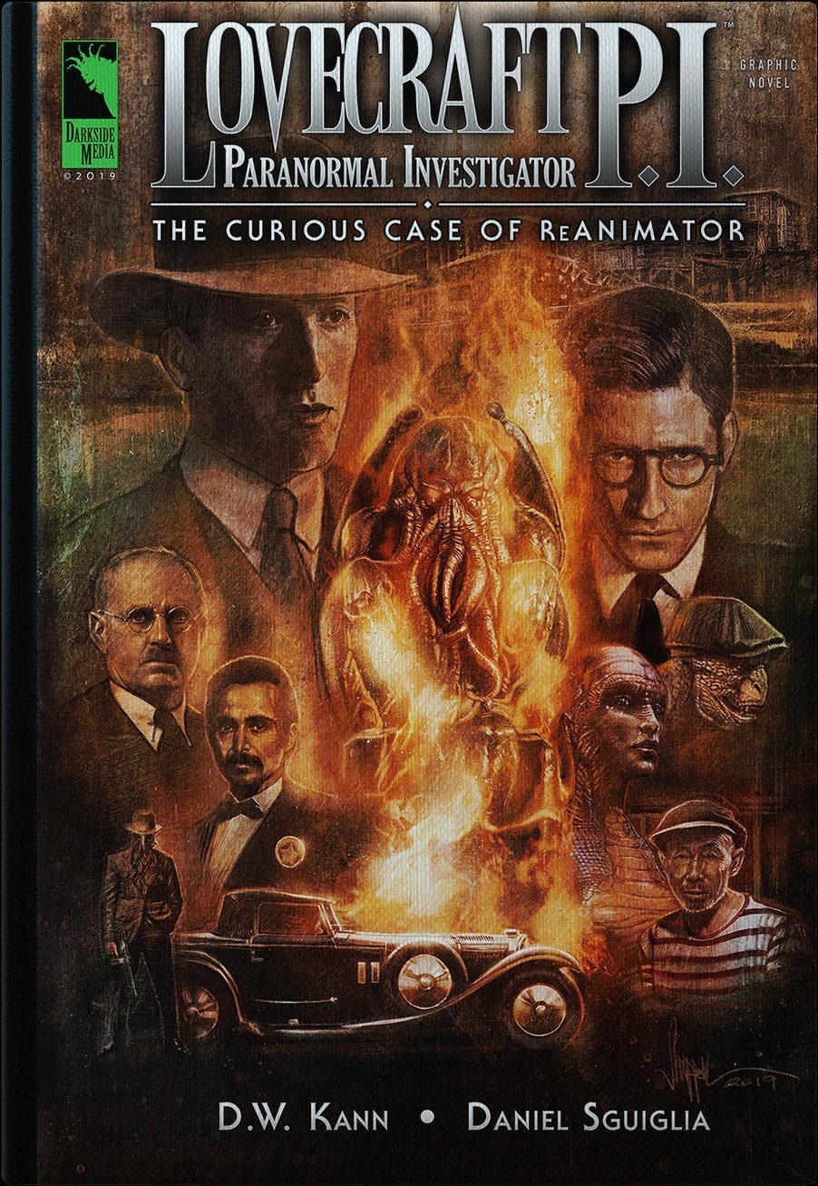 Lovecraft P.I. the Curious Case of Reanimator graphic Novel HARD COVER ...