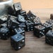 Set of Six Steel Hand Forged Dice Unique Collectible Dice | Etsy