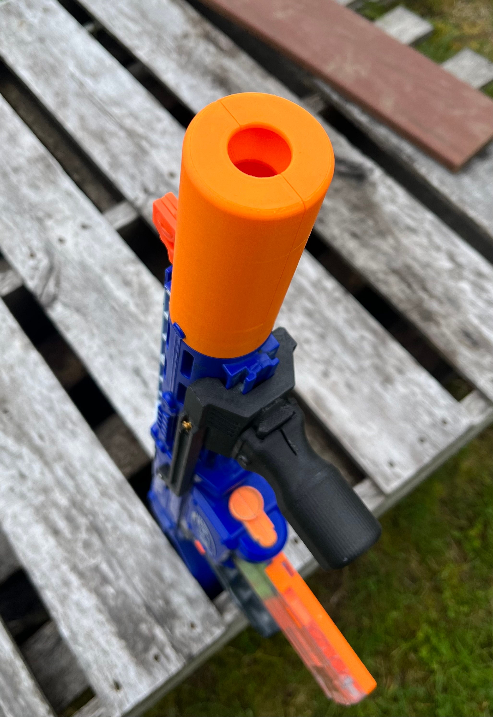 Nerf Retaliator CS-12 Recon CS-6 Muzzle Device Barrel Extension. Mod - Etsy