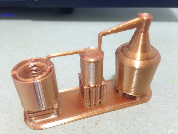 HO Scale Moonshine Still bootlegger Model Train Layout. Made | Etsy