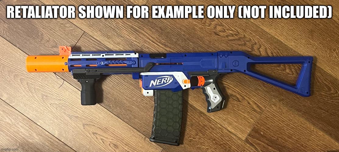 Nerf Retaliator CS-12 Recon CS-6 Muzzle Device Barrel Extension. Mod - Etsy