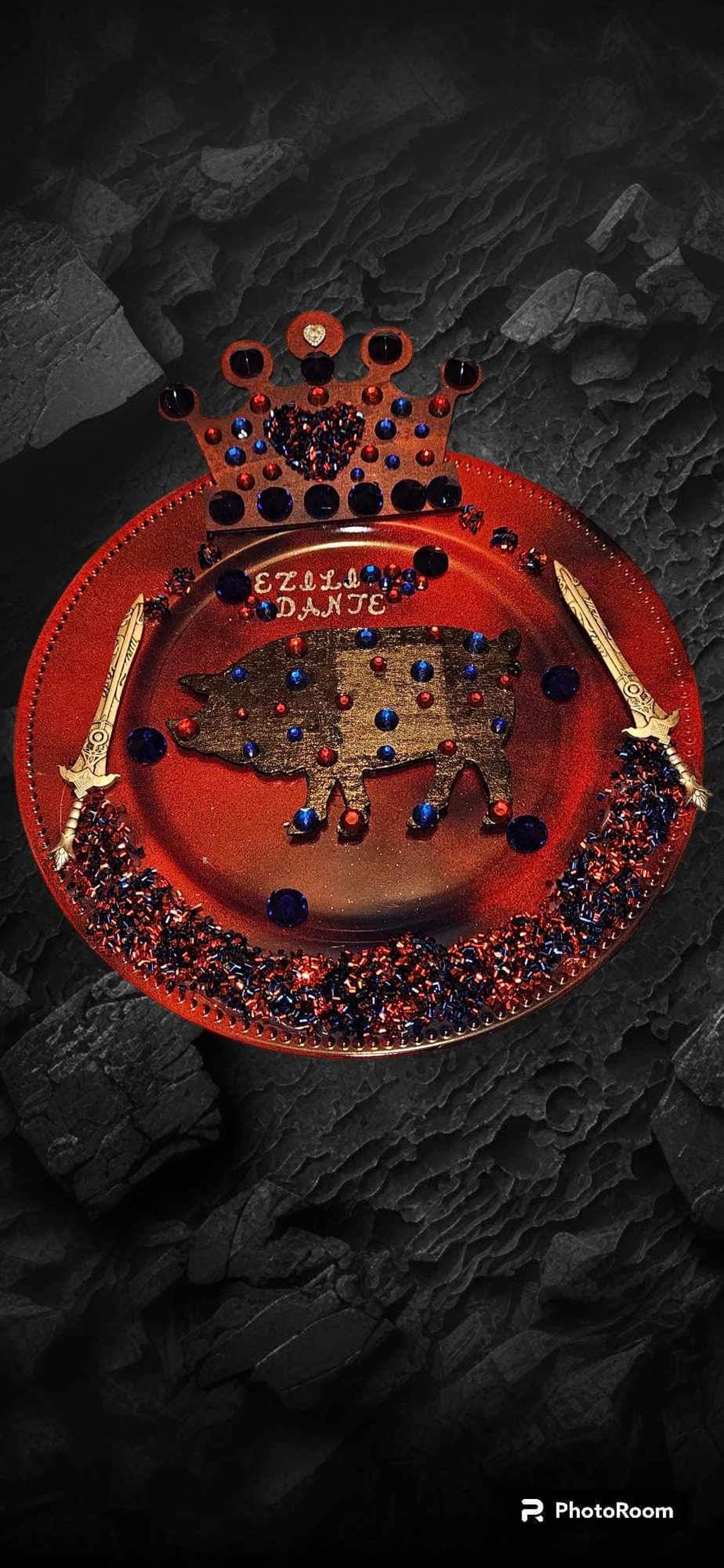 Erzulie Dantor Altar Plate - Etsy