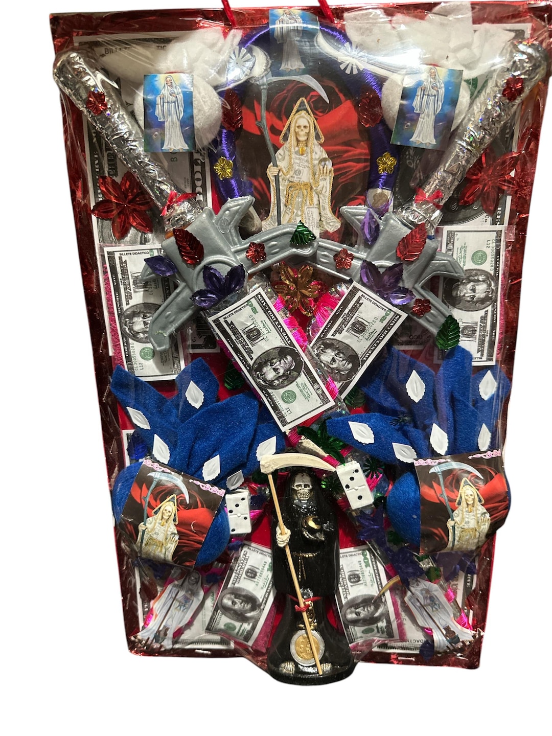Santa Muerte Good Luck Talisman - Etsy