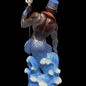 Olokun Statue 15” - Authentic African Décor Piece for Home or Office - Etsy