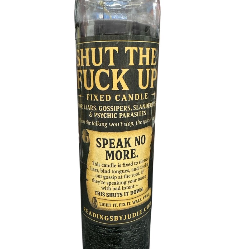 Candles Shut Up - Etsy