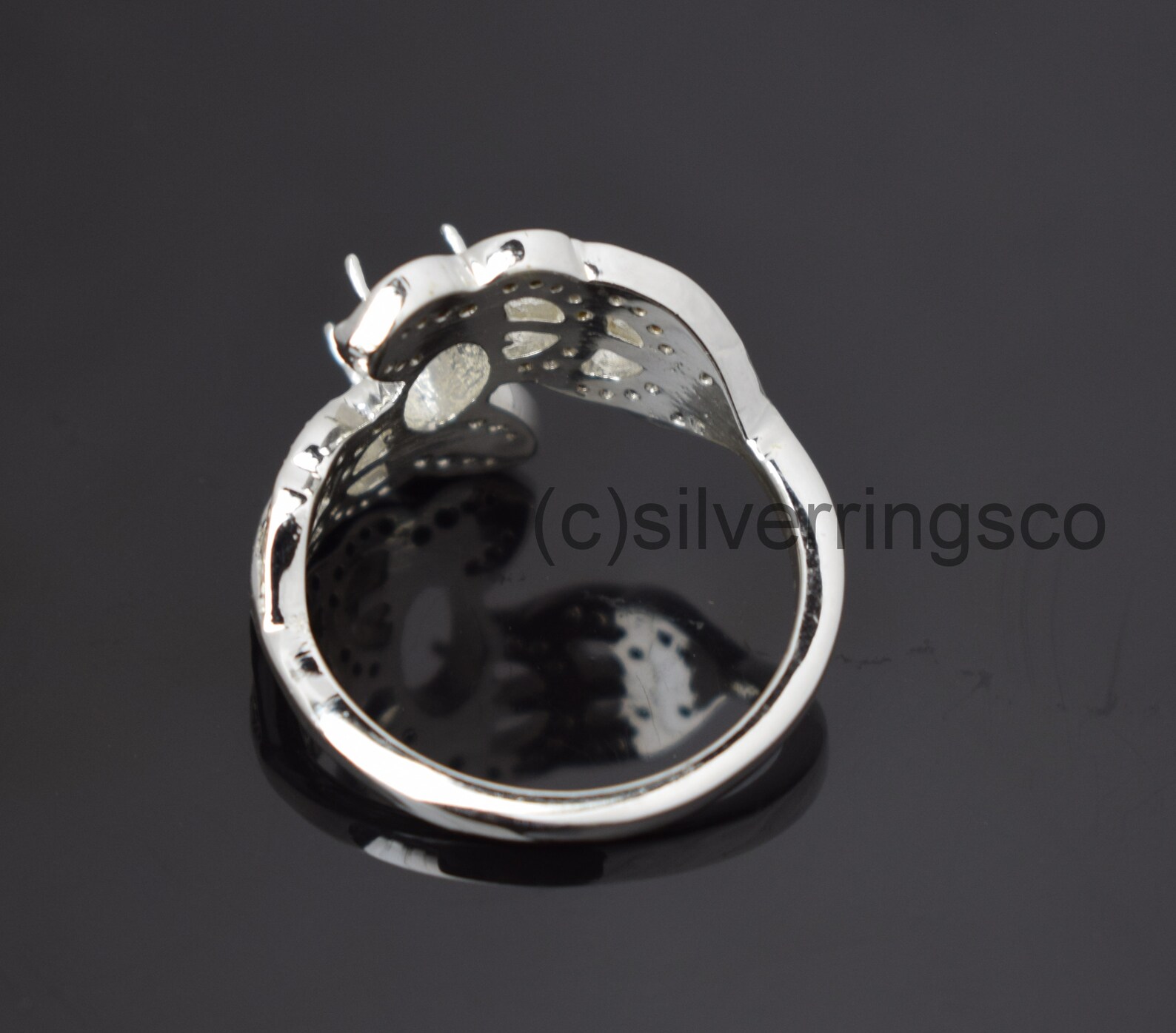 Beautiful 5x7mm Oval Semi Mount Ring Simple Ring 925 - Etsy