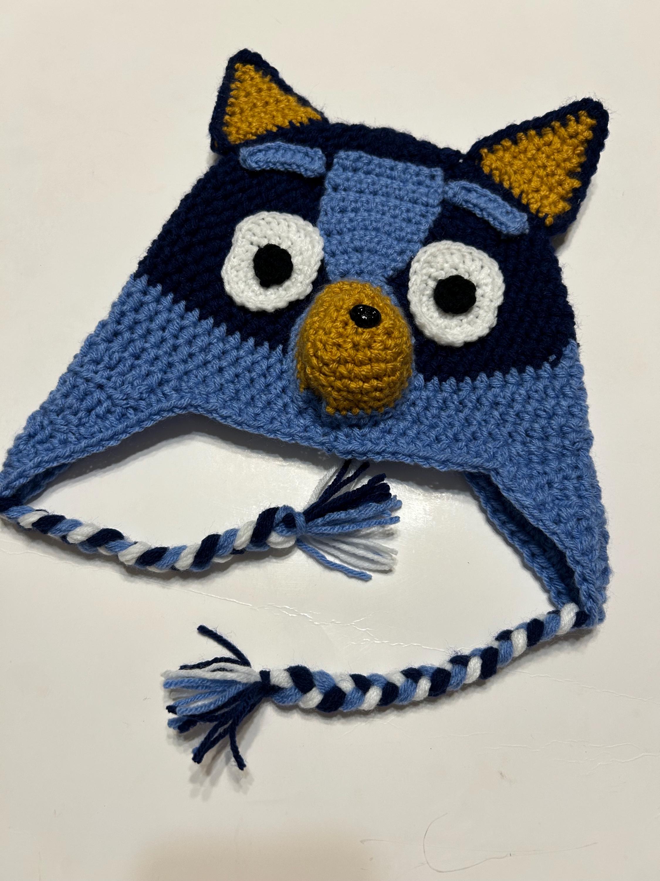 Crochet Bluey Hat - Etsy
