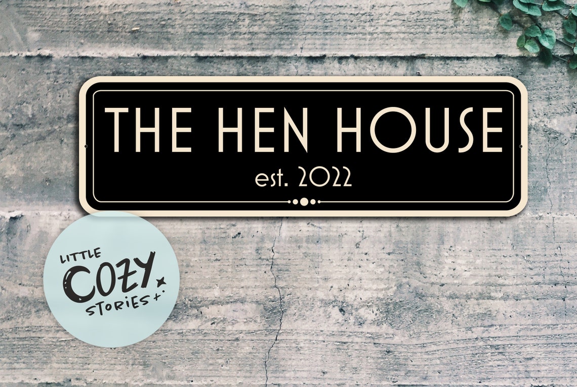 The Hen House Sign Custom Chicken Sign Custom Farm Sign - Etsy