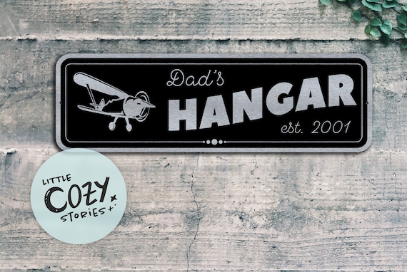 Custom Metal Hangar Sign Hangar Sign Custom Sign - Etsy