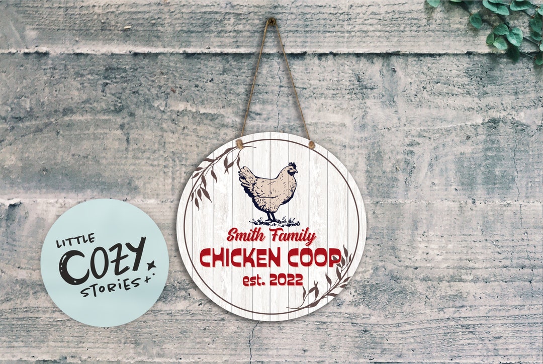 Custom Chicken Coop Sign Custom Chicken Sign Funny Farm Fresh Butt ...