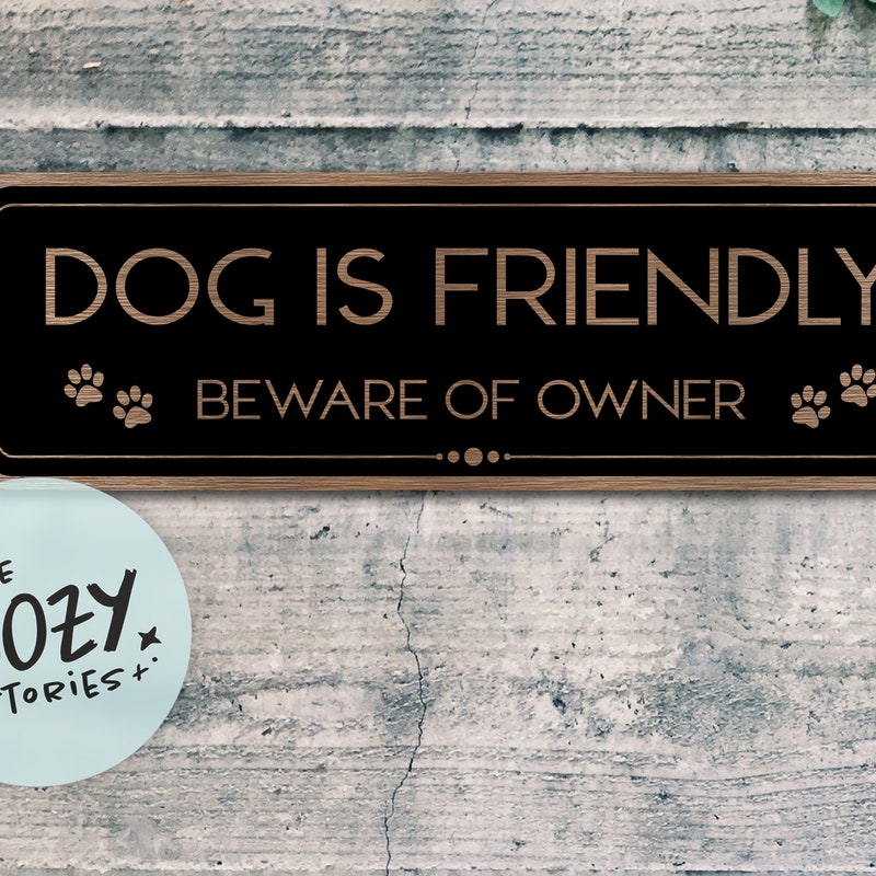 Funny Dog Sign - Etsy