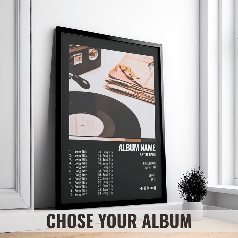 Album Cover Canvases - Etsy