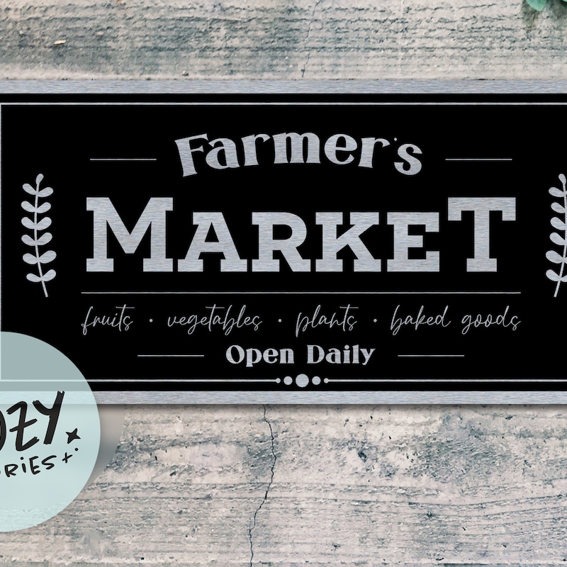 Farmers Market Signs - Etsy