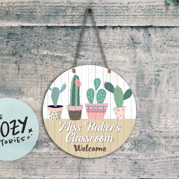 Cactus Classroom Decor - Etsy