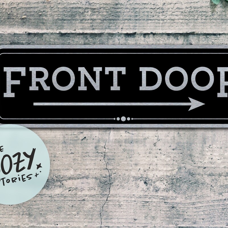 Back Door Sign - Etsy