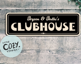 Personalized 19th Hole Clubhouse Sign - Etsy
