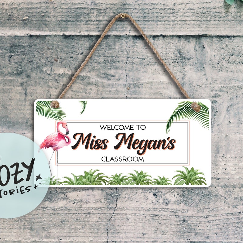 Flamingo Classroom - Etsy